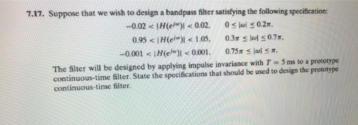 Solved Question- a- IIR Filter Design Use both impulse | Chegg.com