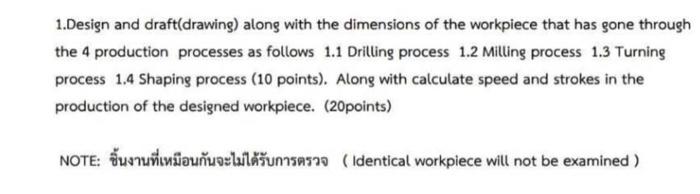 1. Design and draft(drawing) along with the | Chegg.com