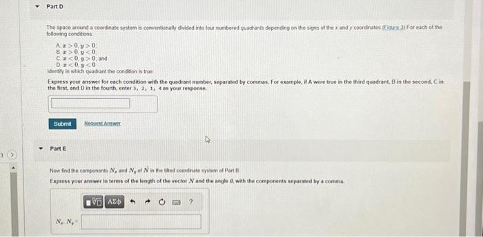 Solved Learning Goal: To introduce you to vectors and the | Chegg.com
