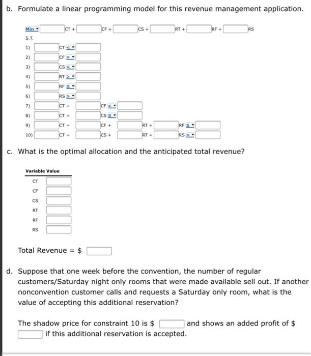 Solved Topic 6 - Integer Linear Programming a Problem 12-07 | Chegg.com