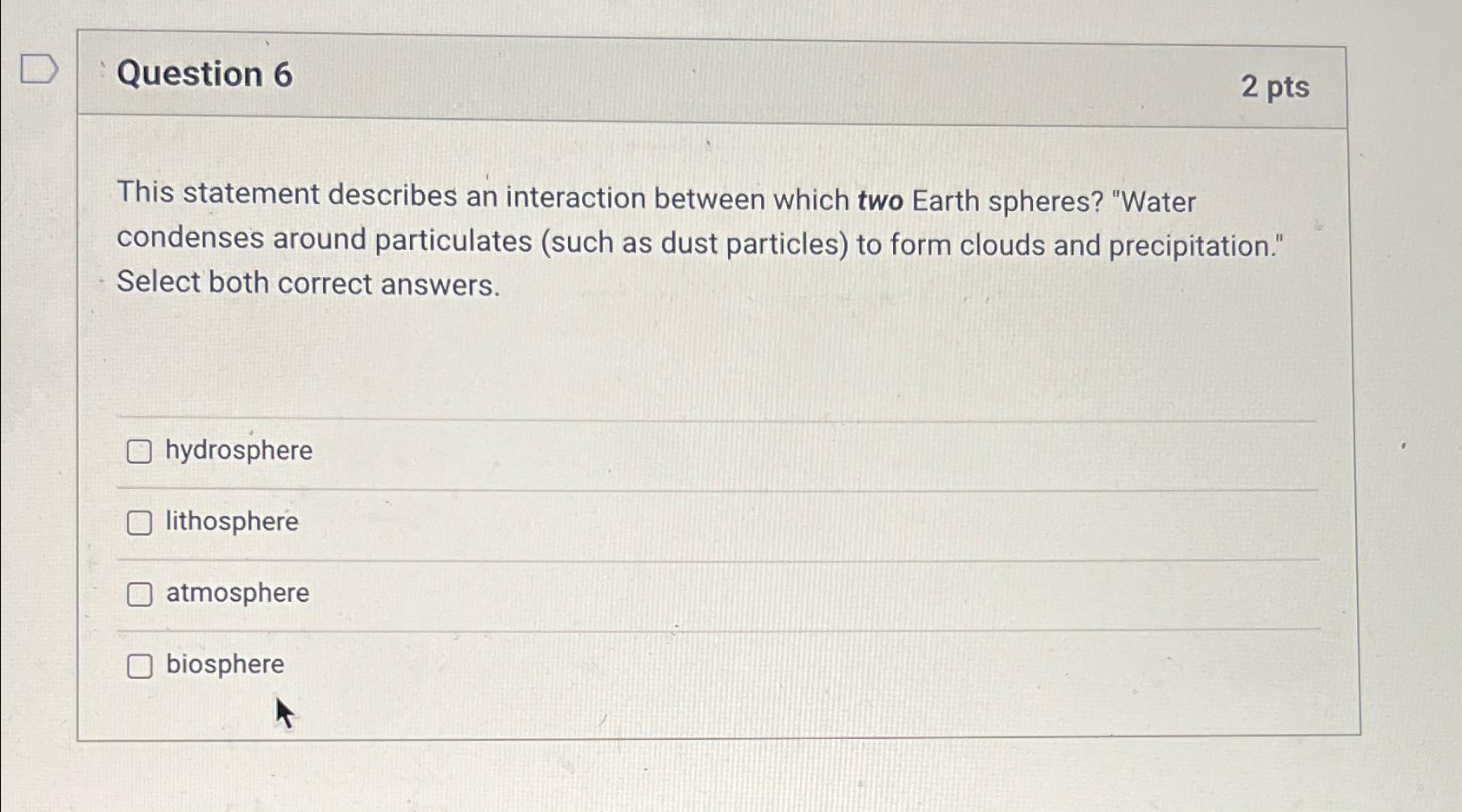 Solved Question 62 ﻿ptsThis statement describes an | Chegg.com