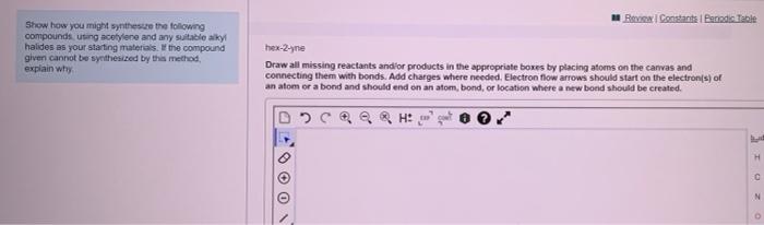 Solved Revix Constanta Paradic Table Show how you might | Chegg.com