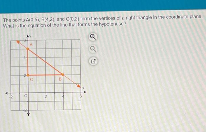 Solved The points A(0,5),B(4,2), and C(0,2) form the | Chegg.com