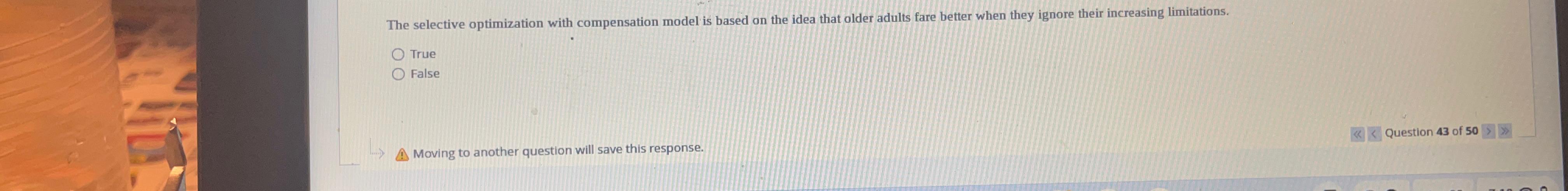 Solved The Selective Optimization With Compensation Model Is
