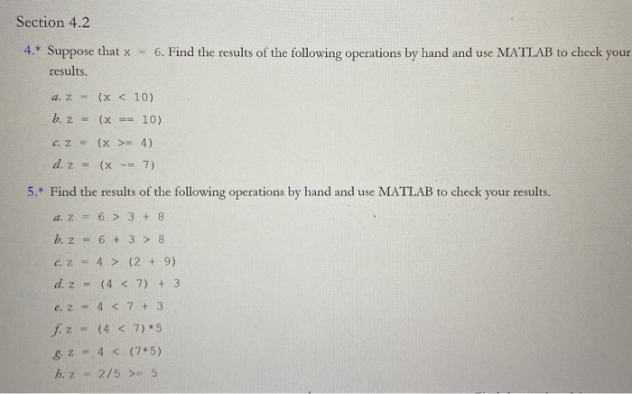 Solved Section 42 4 Suppose That X 6 Find The Results 
