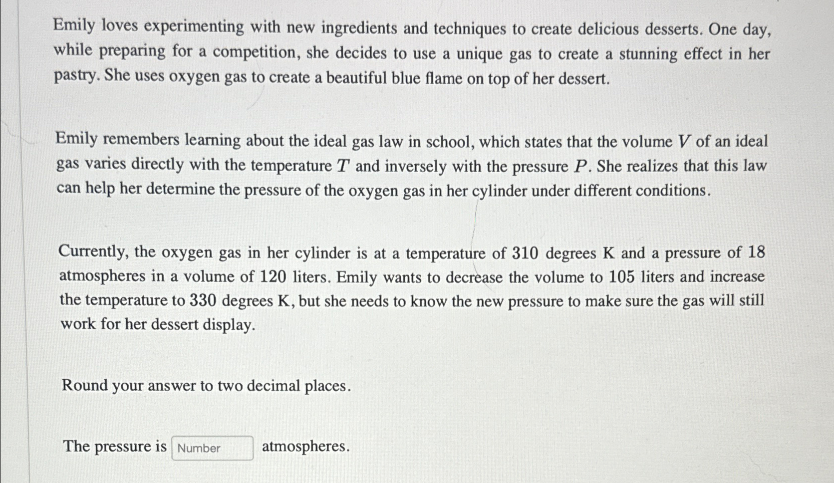 Solved Emily loves experimenting with new ingredients and | Chegg.com