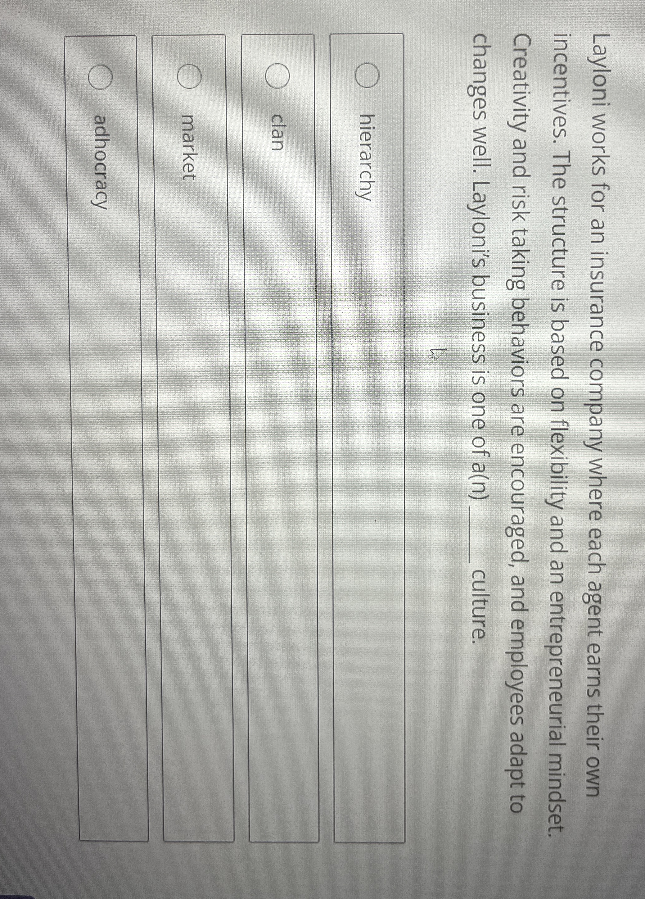Solved Layloni works for an insurance company where each | Chegg.com