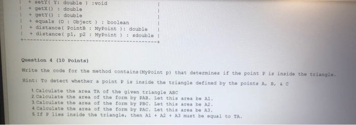 Solved object oriented java help asap-4 | Chegg.com