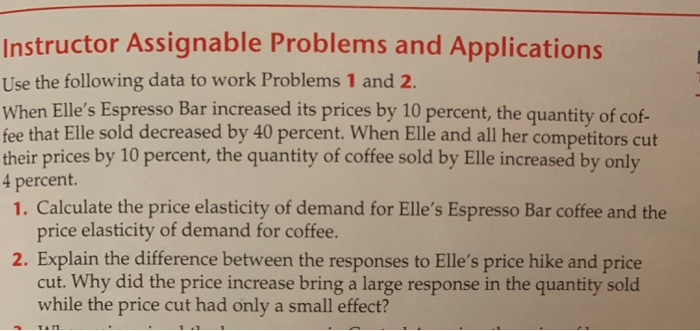 Solved Instructor Assignable Problems and Applications Use | Chegg.com