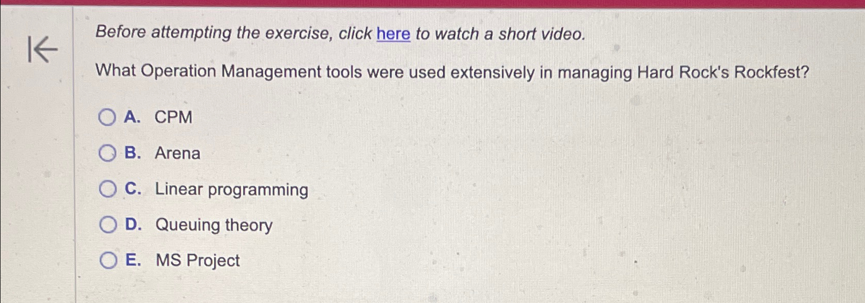 Solved Before attempting the exercise, click here to watch a | Chegg.com