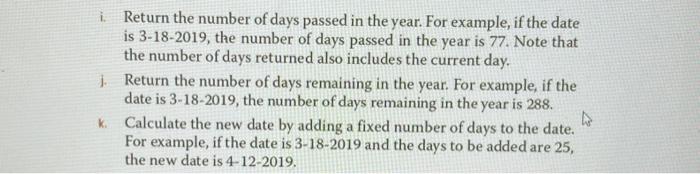 6. In Programming Exercise 2, the class dateType was | Chegg.com