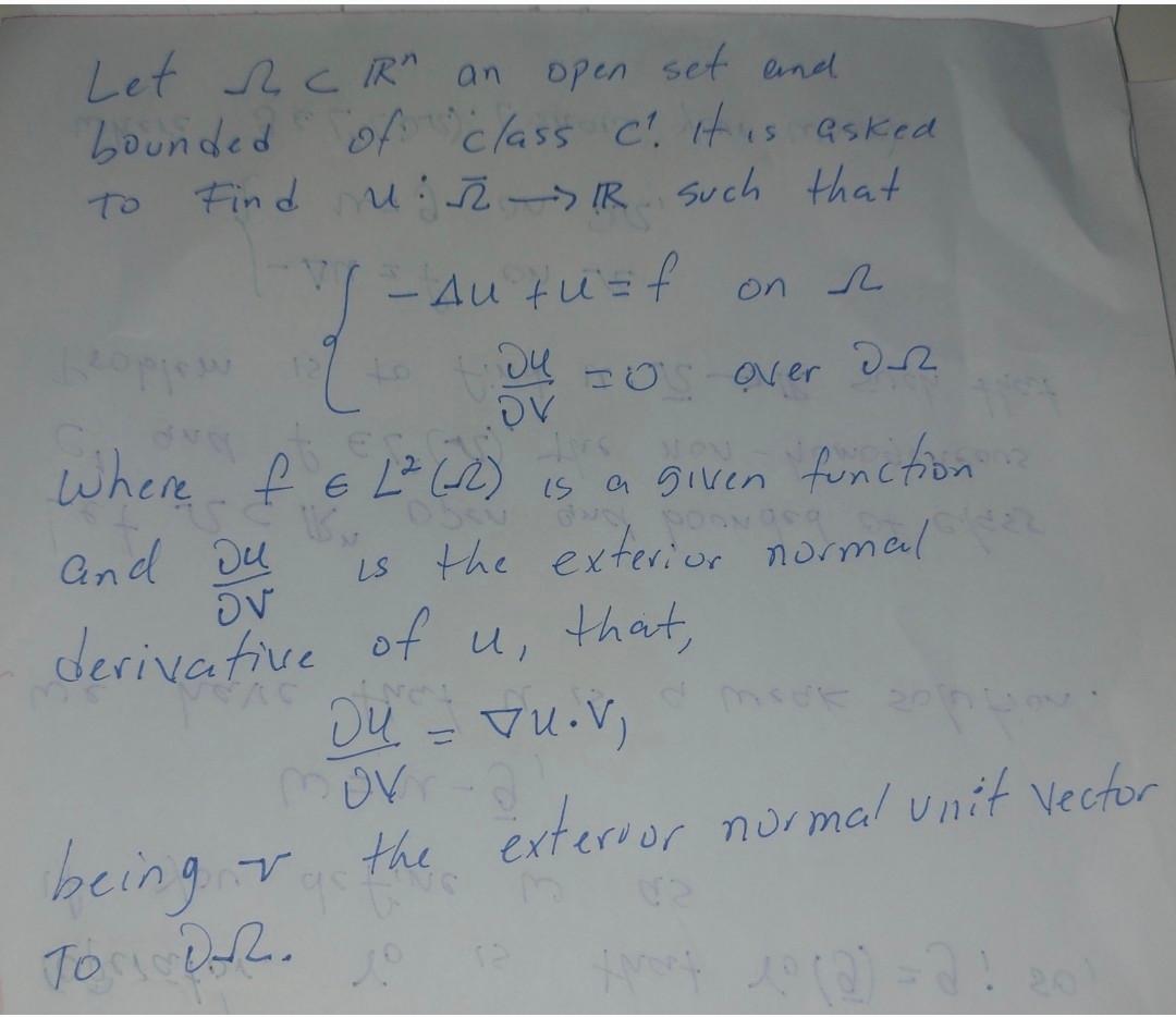 Solved Hi,this is a problem of sobolev space on pde, if you | Chegg.com