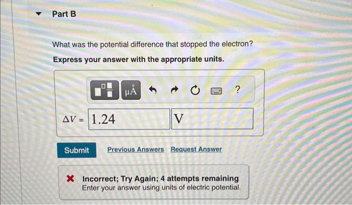 Solved An electron with an initial speed of 660,000 m/s is | Chegg.com