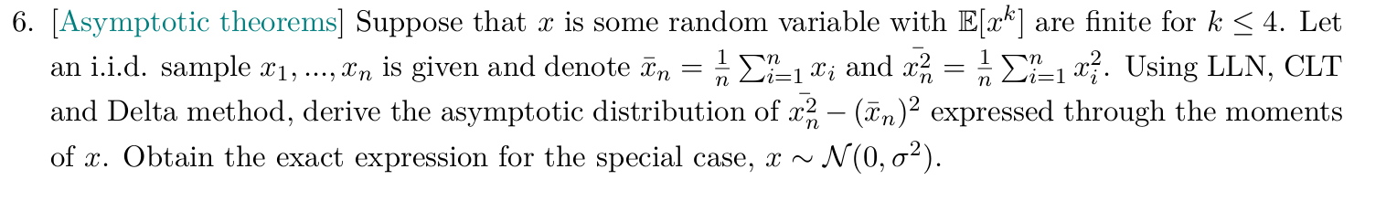 Solved [Asymptotic ﻿theorems] ﻿Suppose that x is ﻿some | Chegg.com