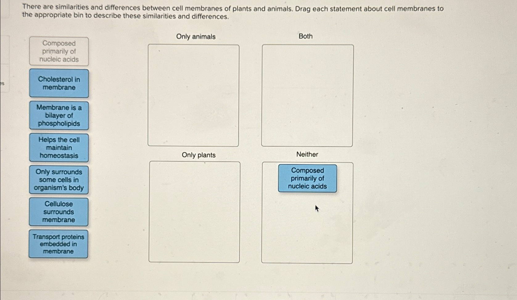 Solved There are similarities and differences between cell | Chegg.com