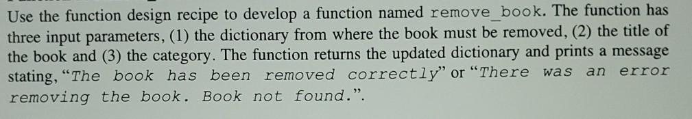 Solved -Use Python -Please have a docstring, have multiple | Chegg.com