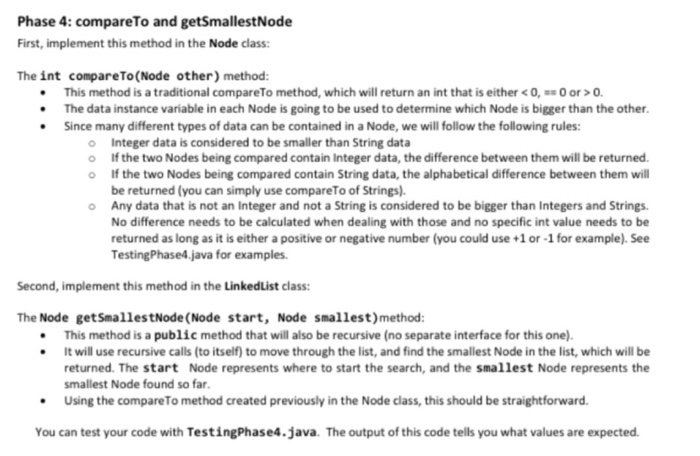 Solved Phase 1: add and toString Implement these methods in | Chegg.com Solved Phase 1: add and toString Implement these methods in | Chegg.com
