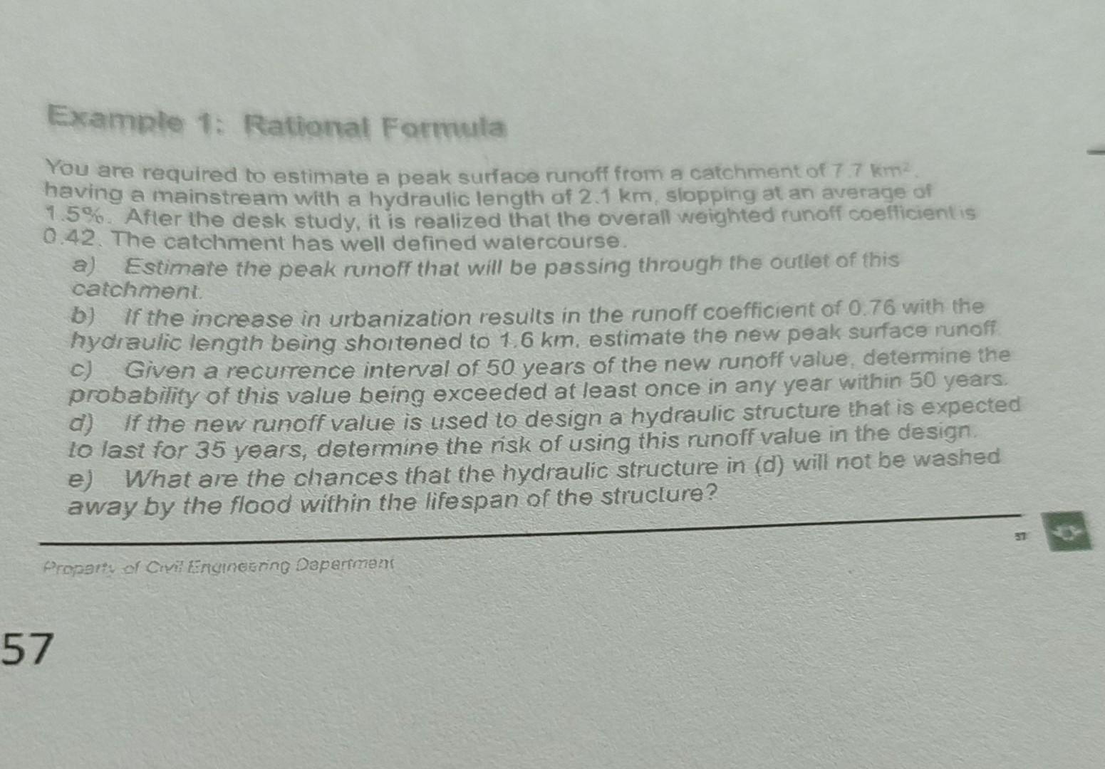 Solved Example 1: Rational Formula You are required to | Chegg.com