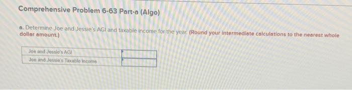Solved Required information Comprehensive Problem 6-63 (LO | Chegg.com