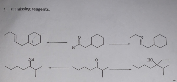 Solved 3. Fill missing reagents. H н NH HO | Chegg.com Solved 3. Fill missing reagents. H н NH HO | Chegg.com