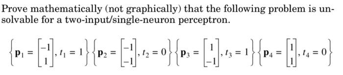 Solved Prove mathematically (not graphically) that the | Chegg.com