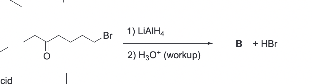 Solved please show mechanism for this reaction: LiAlH4 | Chegg.com