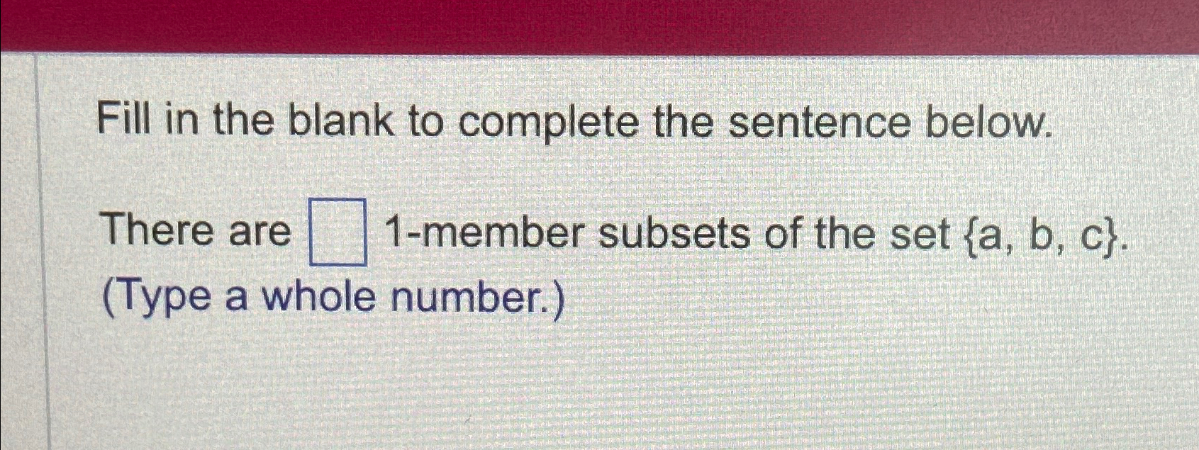 Solved Fill in the blank to complete the sentence | Chegg.com