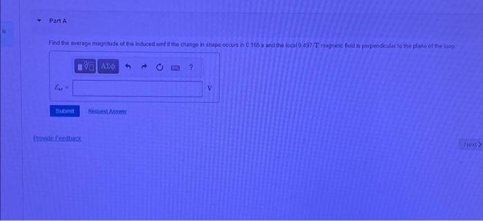 Solved An emf is induced in a conducting loop of wire 1.36 m | Chegg.com