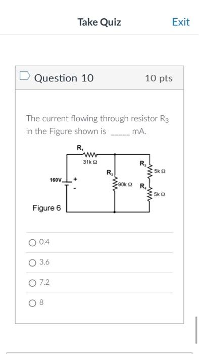 Solved The current flowing through resistor R3 in the Figure | Chegg.com