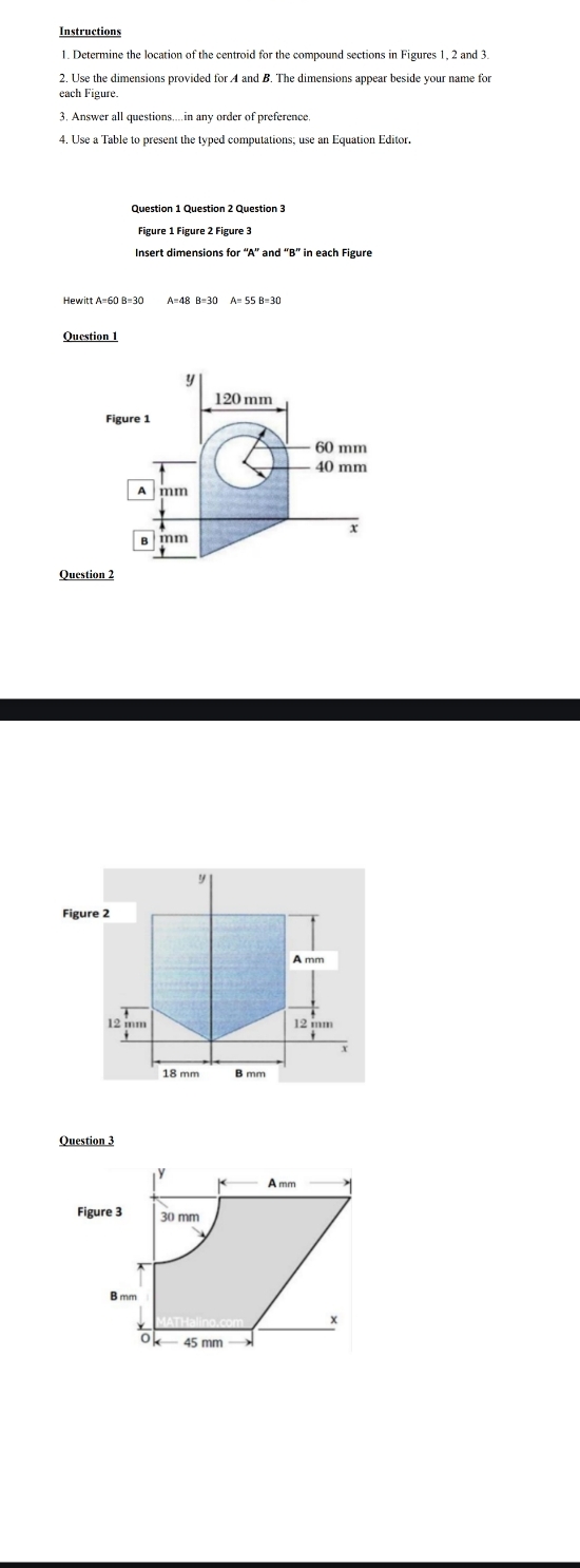 Solved Question 3determine the location of the | Chegg.com