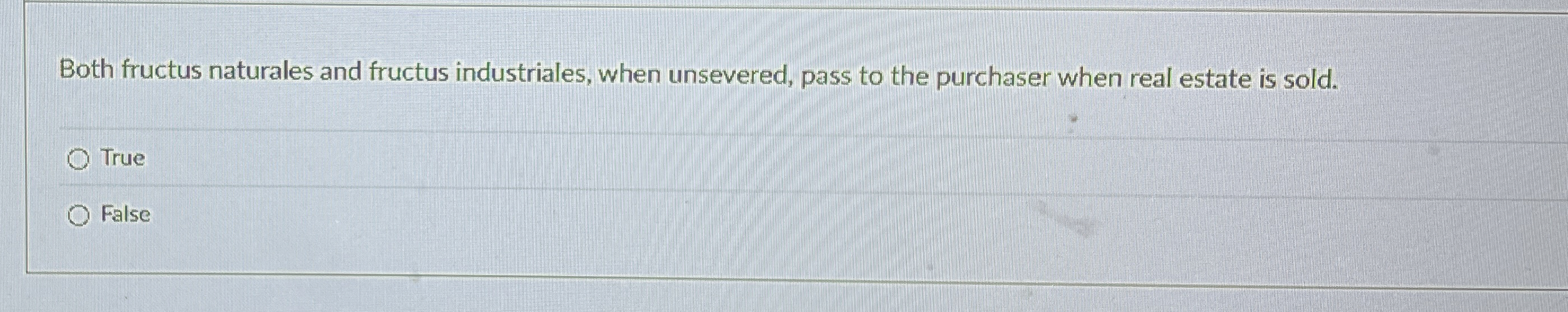 Solved Both fructus naturales and fructus industriales, when | Chegg.com