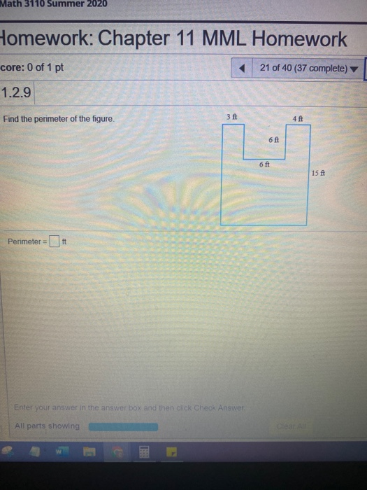 Solved Math 3110 Summer 2020 Homework Chapter 11 Mml