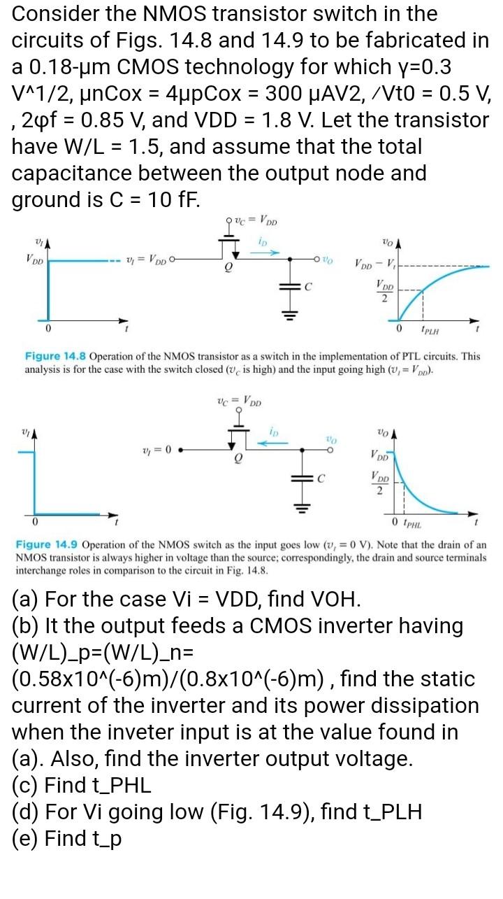 Solved Subject: Digital Electronics Topic:Pass Transistor | Chegg.com