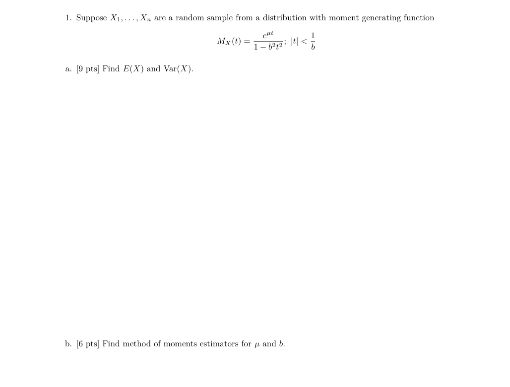 Solved Suppose x1,dots,xn ﻿are a random sample from a | Chegg.com