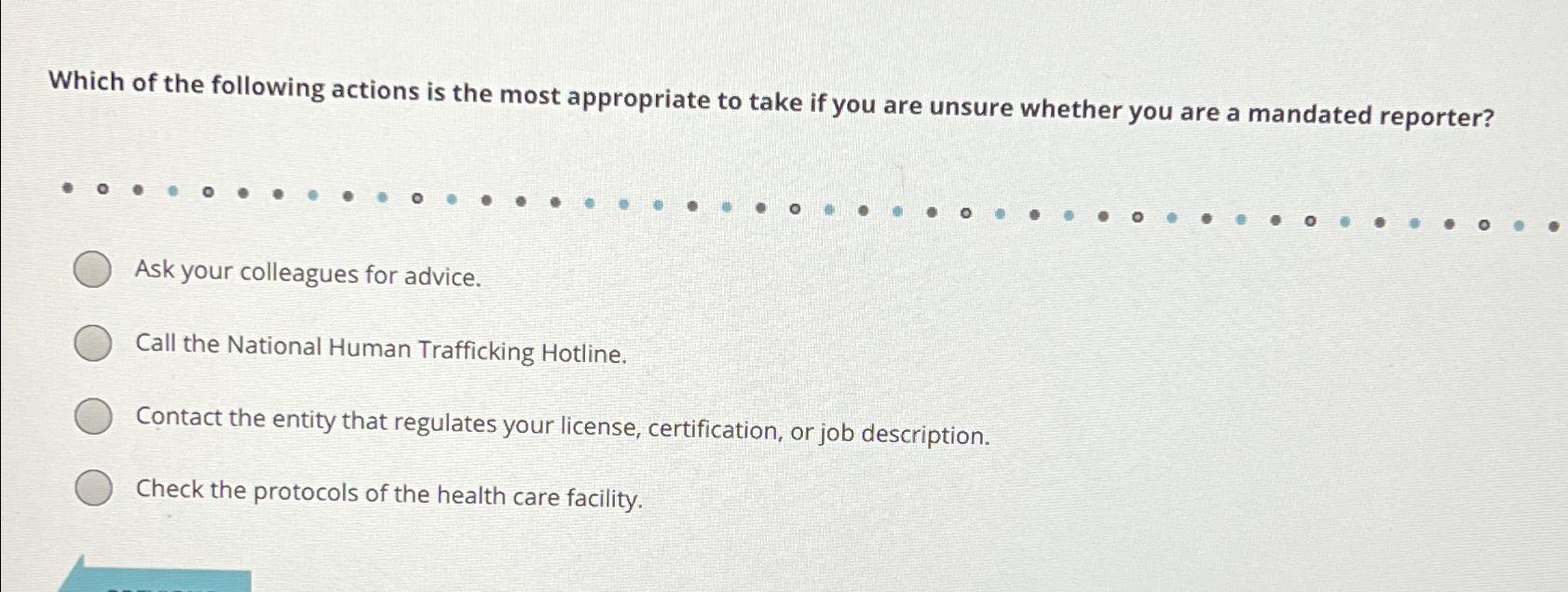 Solved Which of the following actions is the most | Chegg.com