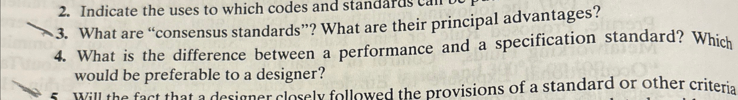 Solved What are "consensus standards"? What are their | Chegg.com