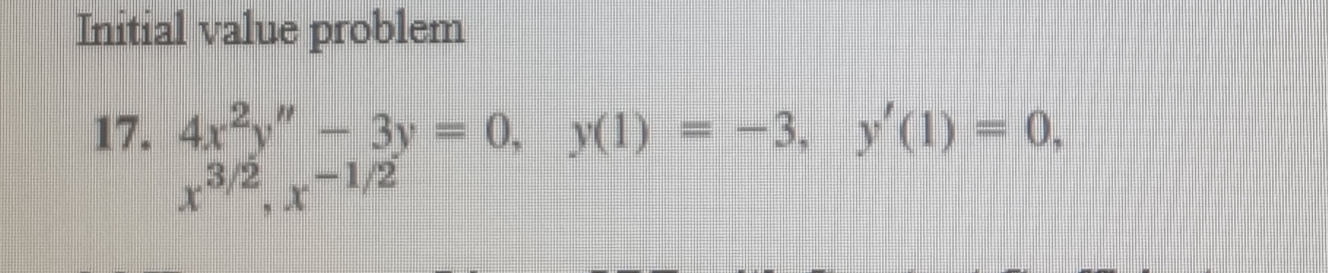 Solved Initial value | Chegg.com