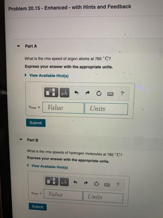 Solved Problem 20.15 - Enhanced - with Hints and Feedback | Chegg.com
