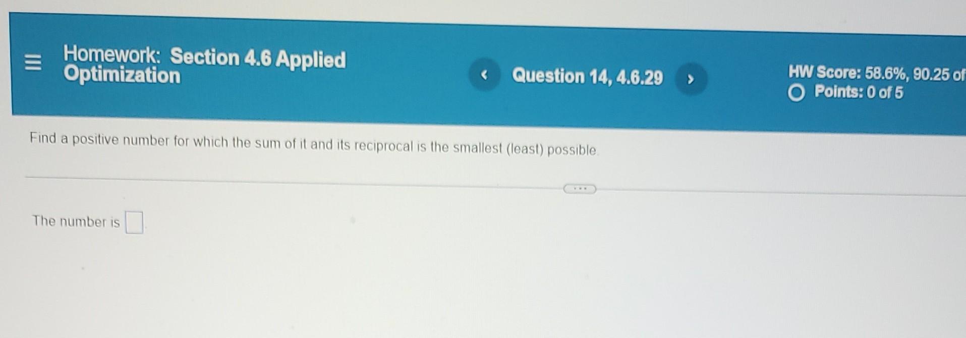 Solved Homework Section 4 6 Applied Optimization Find A