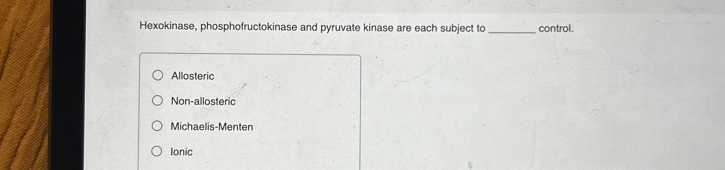 Solved Hexokinase, phosphofructokinase and pyruvate kinase | Chegg.com