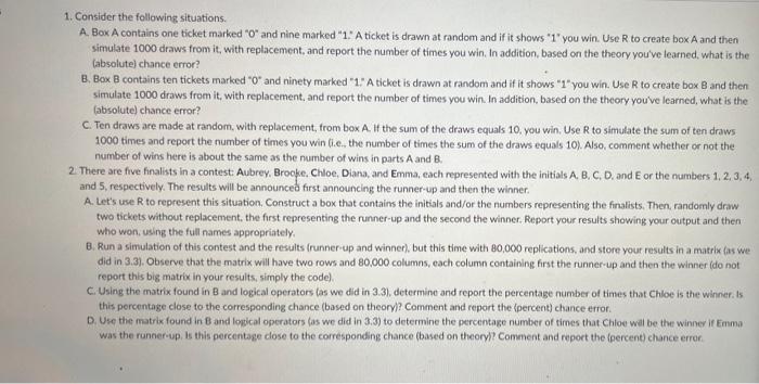 Solved This is part 2 of your problem set. It contains | Chegg.com