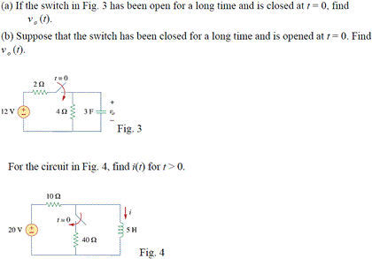 Solved In the circuit of Fig. 5. find v0 and i0 given that | Chegg.com