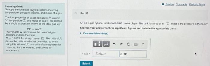 Solved Review Constants I Porodic Table Learning Goal: To | Chegg.com
