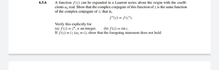 Solved A function f(z) can be expanded in a laurent series | Chegg.com