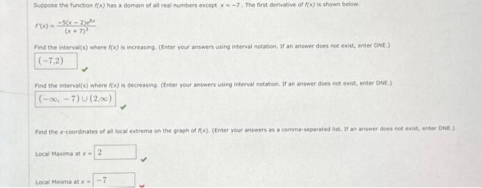 Solved Suppose the function f(x) has a domain of all real | Chegg.com