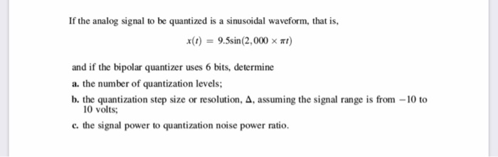 Solved Assuming that a 4-bit ADC channel accepts analog | Chegg.com