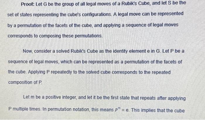 Solved Theorem: By applying a sequence of legal moves to a | Chegg.com
