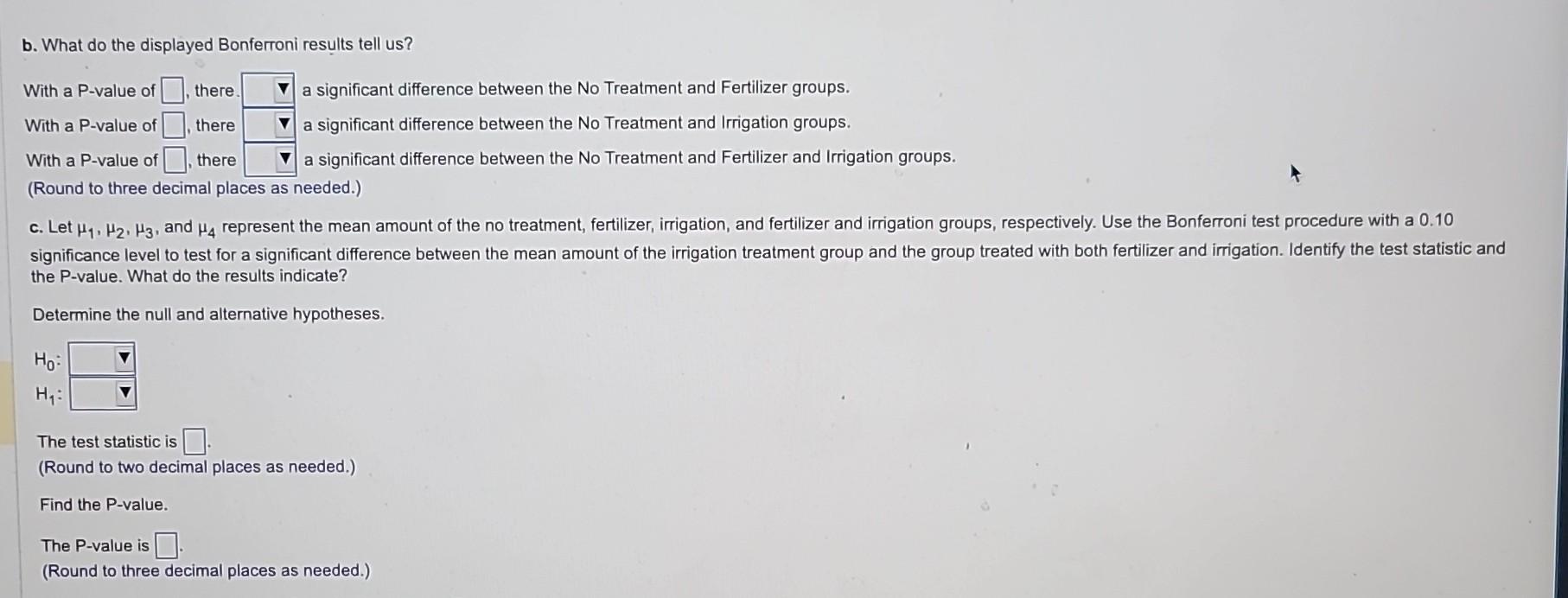 Solved table. Also shown are partial results from using the | Chegg.com