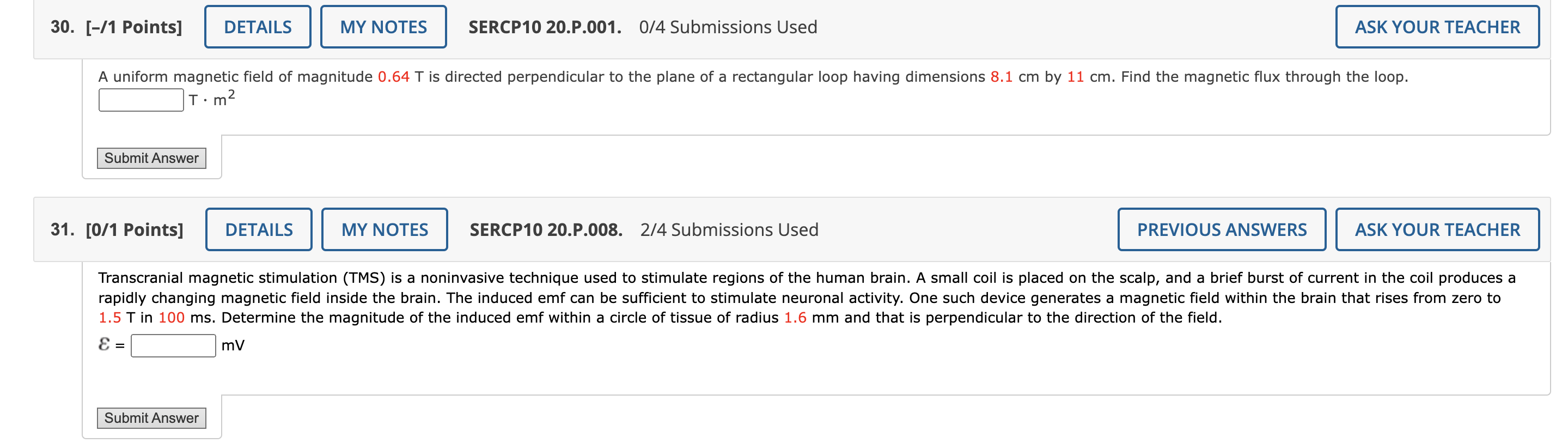 Solved PLEASE ANSWER ALL QUESTIONS AND PARTS! | Chegg.com