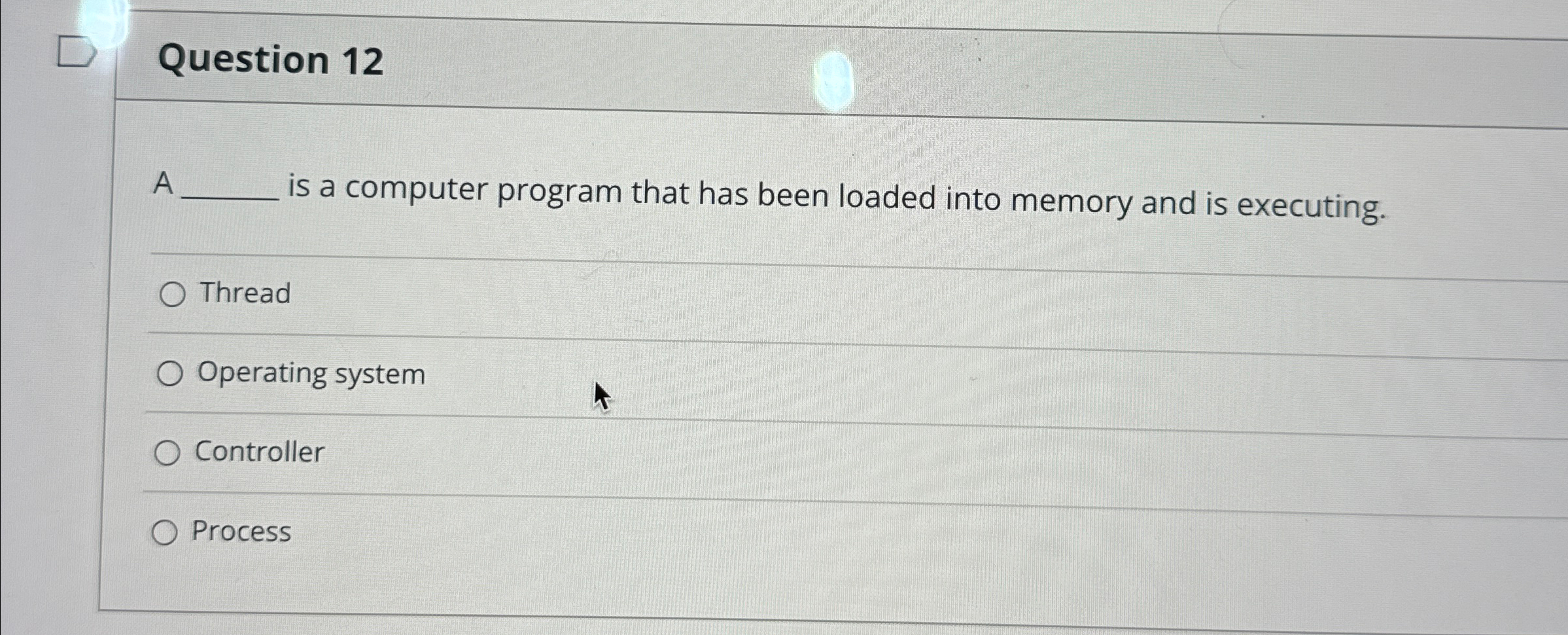 Solved Question 12A ﻿is a computer program that has been | Chegg.com